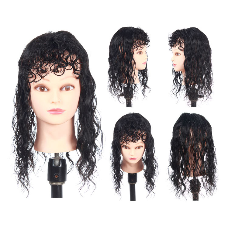 16 Inch Wavy Human Hair Topper For Women