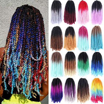 Synthetic Hair Extensions, Fake Hair Extensions