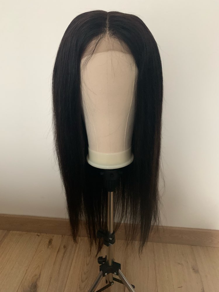 Straight 370 Lace Front Wigs 6' Deep Part 10-26inch 180% Density